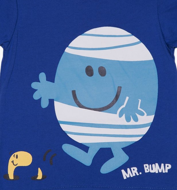 Kids Blue Mr Men Mr Bump T-Shirt