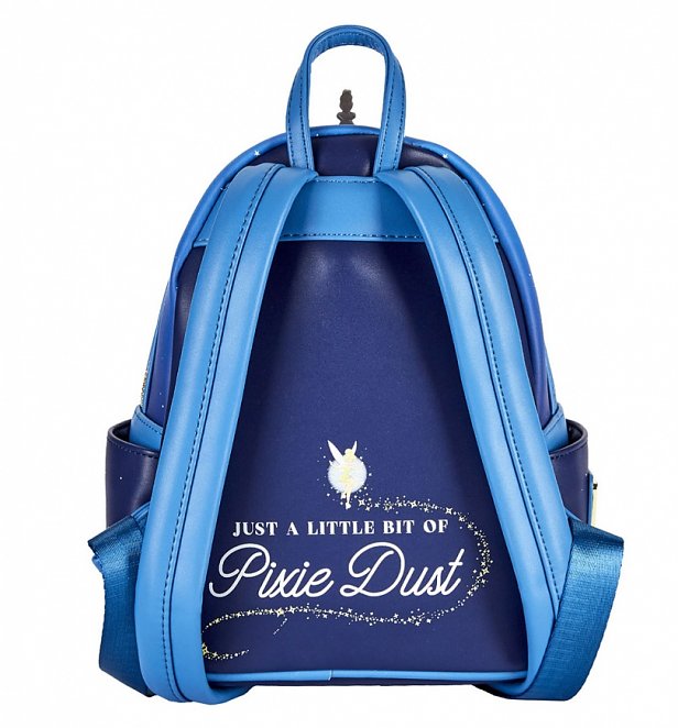 Loungefly Disney Peter Pan Glow In The Dark Clock Mini Backpack